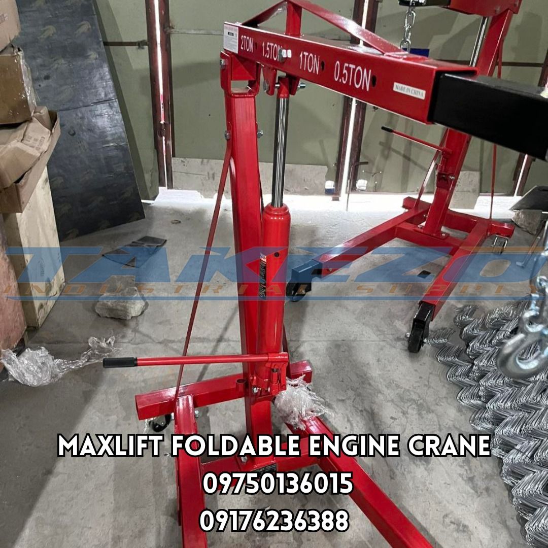 MAXLIFT FOLDABLE ENGINE CRANE, Commercial & Industrial, Industrial ...