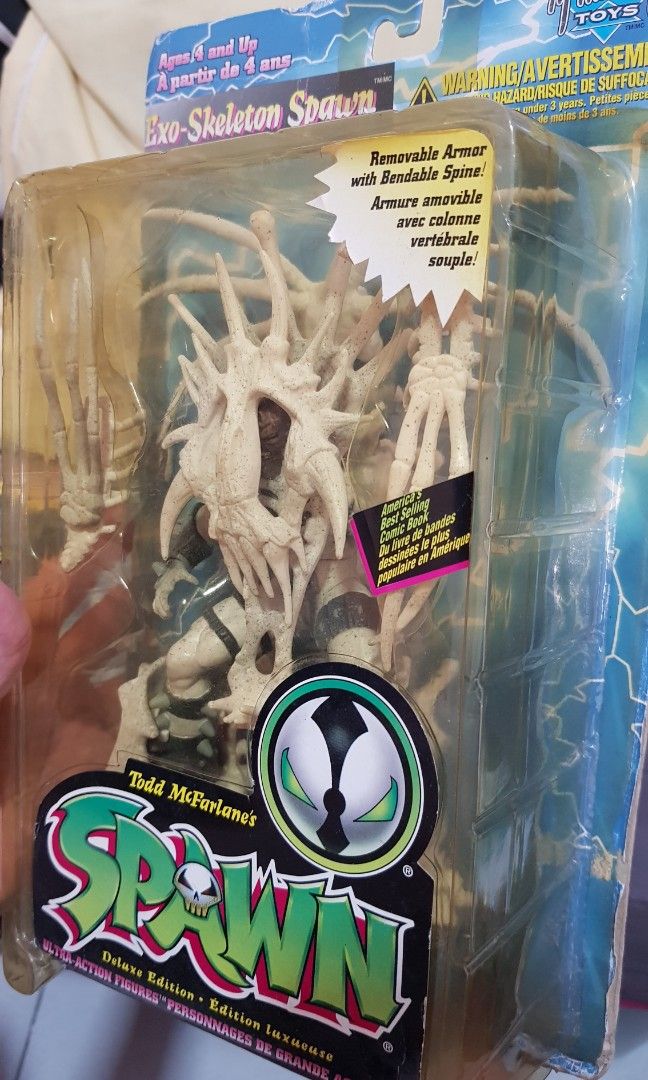Mcfarlane Spawn Series 4 Exo Skeleton Combo Exclusive Complete RARE., Hobbies & Toys ...