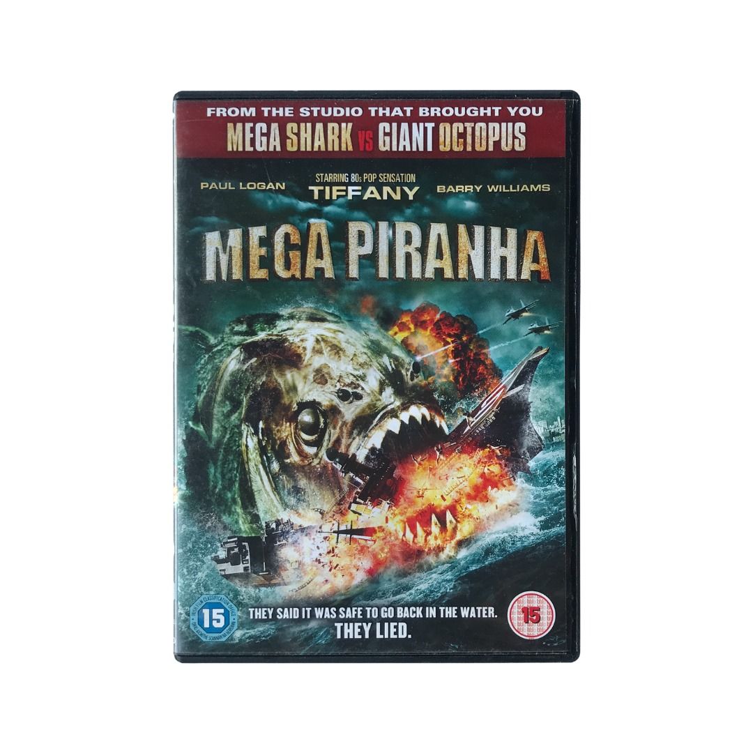 Mega Piranha (DVD), Hobbies & Toys, Music & Media, CDs & DVDs on Carousell