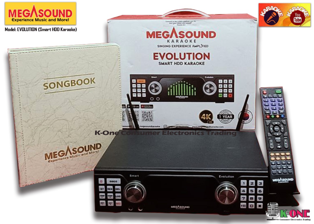 MEGASOUND - Model EVOLUTION Hard disk Smart Karaoke Player, TV & Home ...