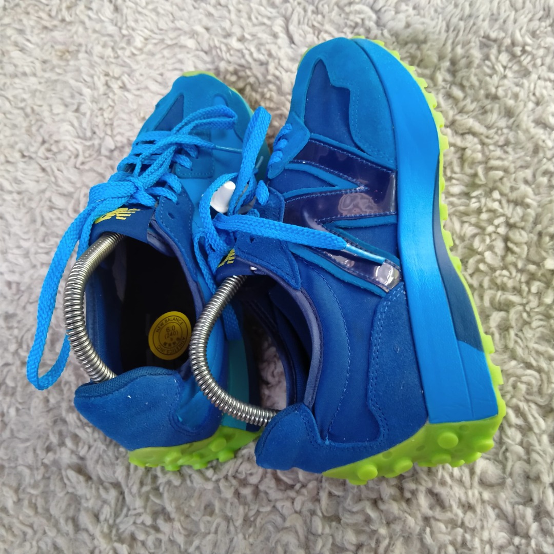 Original NB 327 Biru (38,5/24), Fesyen Wanita, Sepatu di Carousell