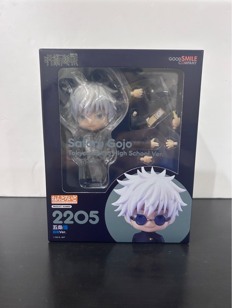 Nendoroid 2205 Satoru Gojo High School ver| Misb jujutsu kaisen figure ...