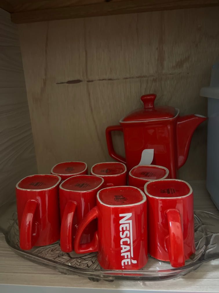 Nescafe set, Furniture & Home Living, Kitchenware & Tableware, Coffee ...