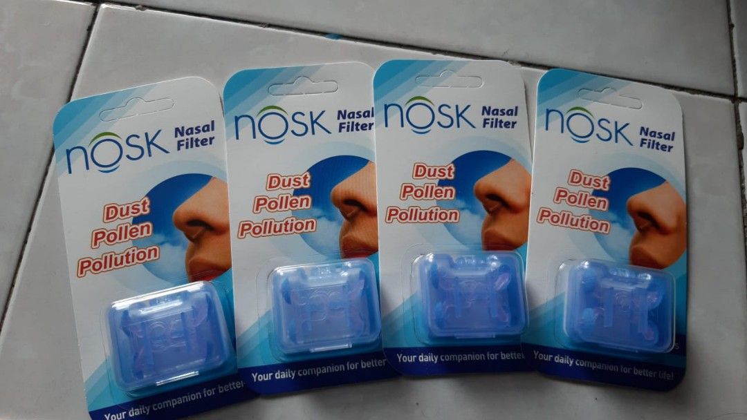 nosk Nasal Filter - for umrah and hajj/haji. protect from dust, pollen ...