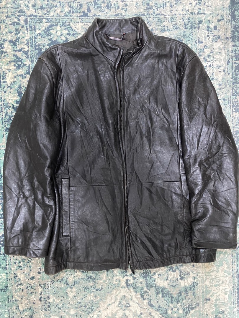 Paco Rabanne Leather Jacket / Jaket Kulit, Men's Fashion, Coats ...