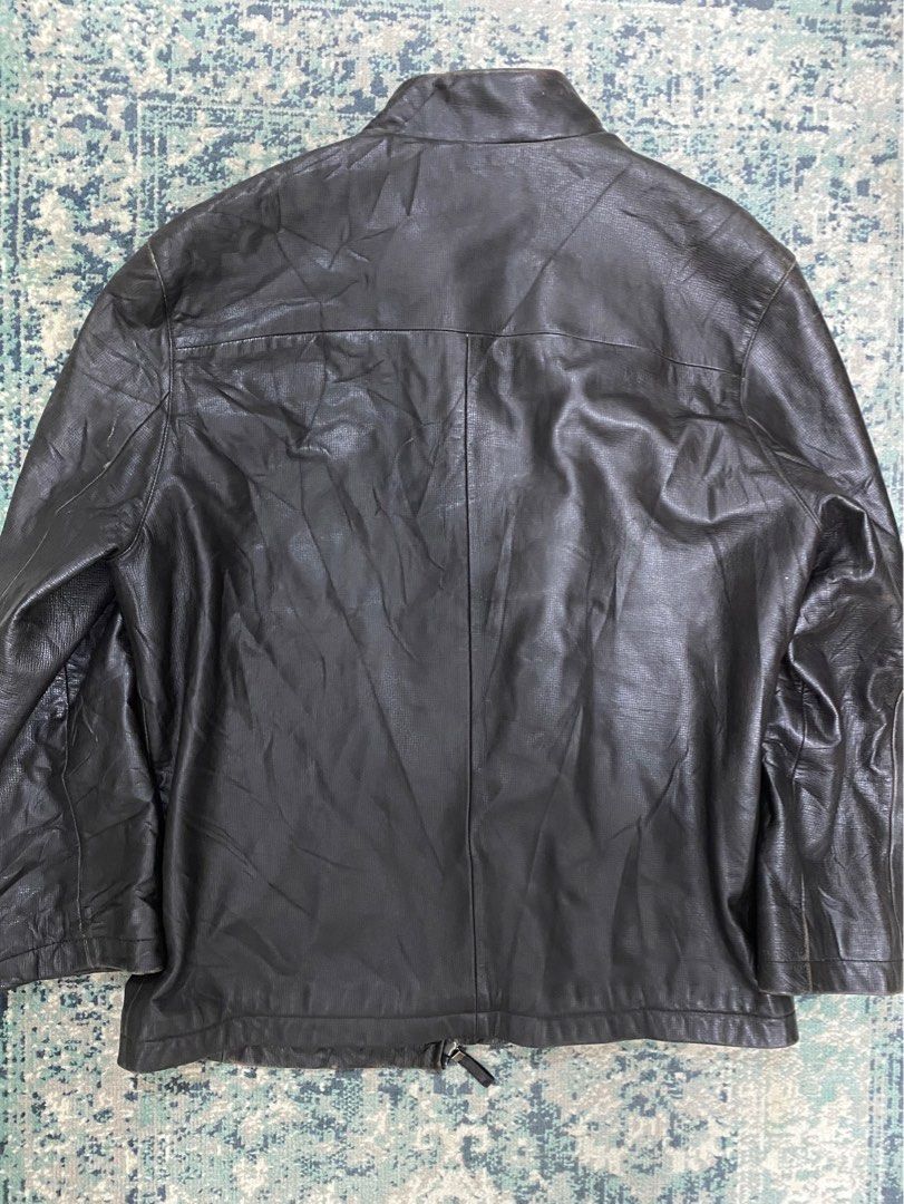Paco Rabanne Leather Jacket / Jaket Kulit, Men's Fashion, Coats ...