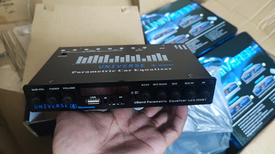 Parametric equalizer 5band, Audio, Other Audio Equipment on Carousell