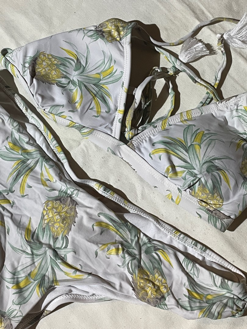 Pineapple bikini, Women's Fashion, Swimwear, Bikinis & Swimsuits on ...