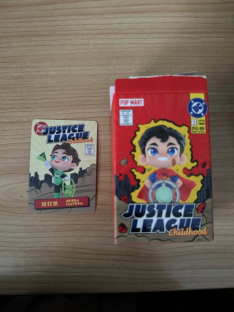 POP MART DC Justice League Childhood Series Figures - Green Lantern ...