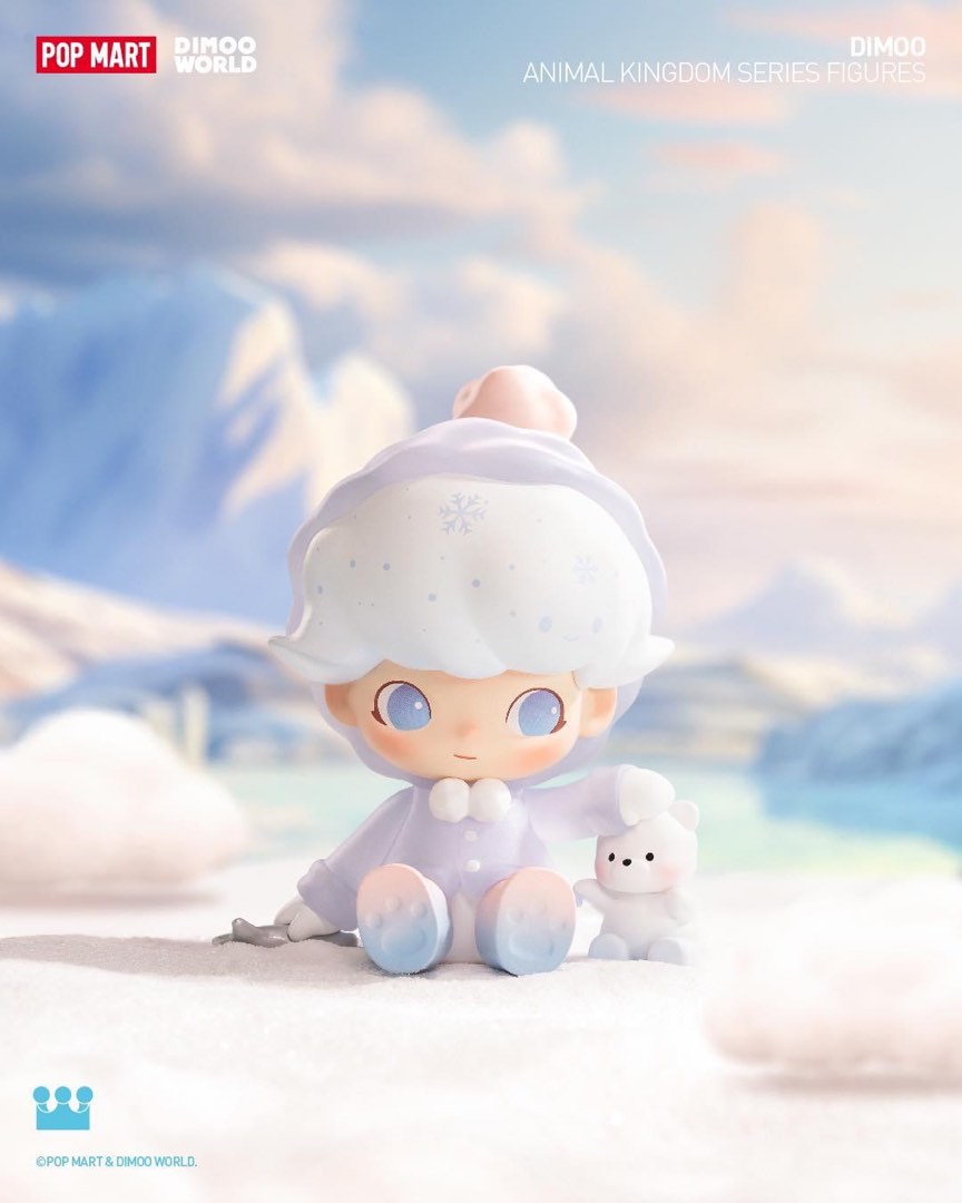 POP MART Dimoo Animal Kingdom Series SEALED FULL SET (12 blind boxes ...