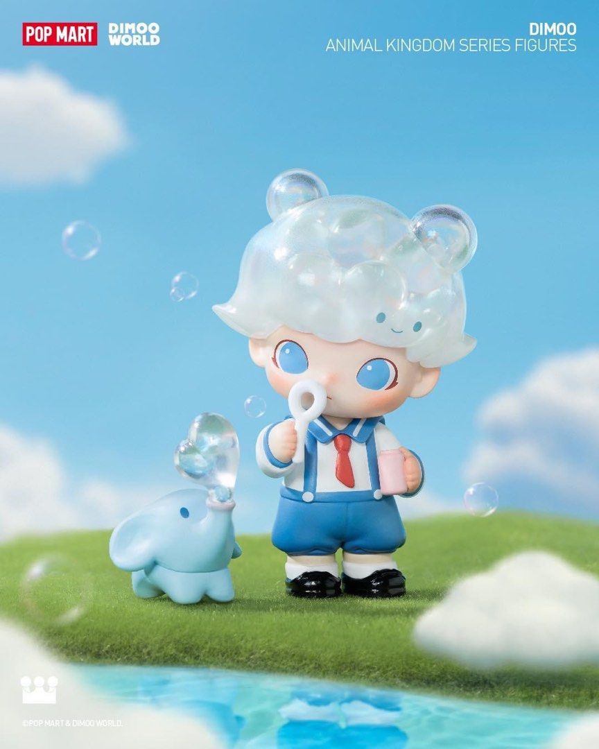 POP MART Dimoo Animal Kingdom Series SEALED FULL SET (12 blind boxes ...