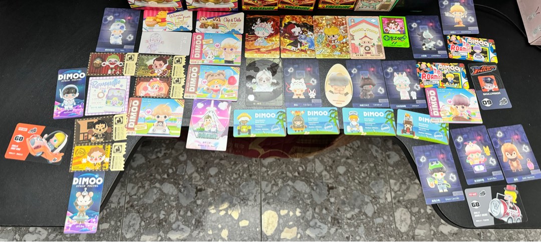 Popmart Dimoo Skull panda Disney Sweet bean, Hobbies & Toys, Toys ...