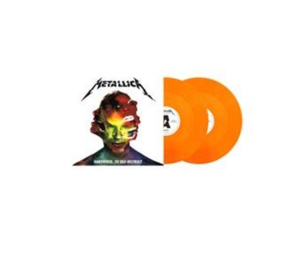 Pre Order Metallica Hardwired…To Self-Destruct Limited Edition Orange Vinyl, Hobbies & Toys ...