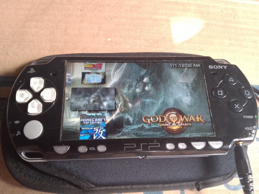 PSP 2001 Black/Customized Color (Read Description), Video Gaming, Video ...