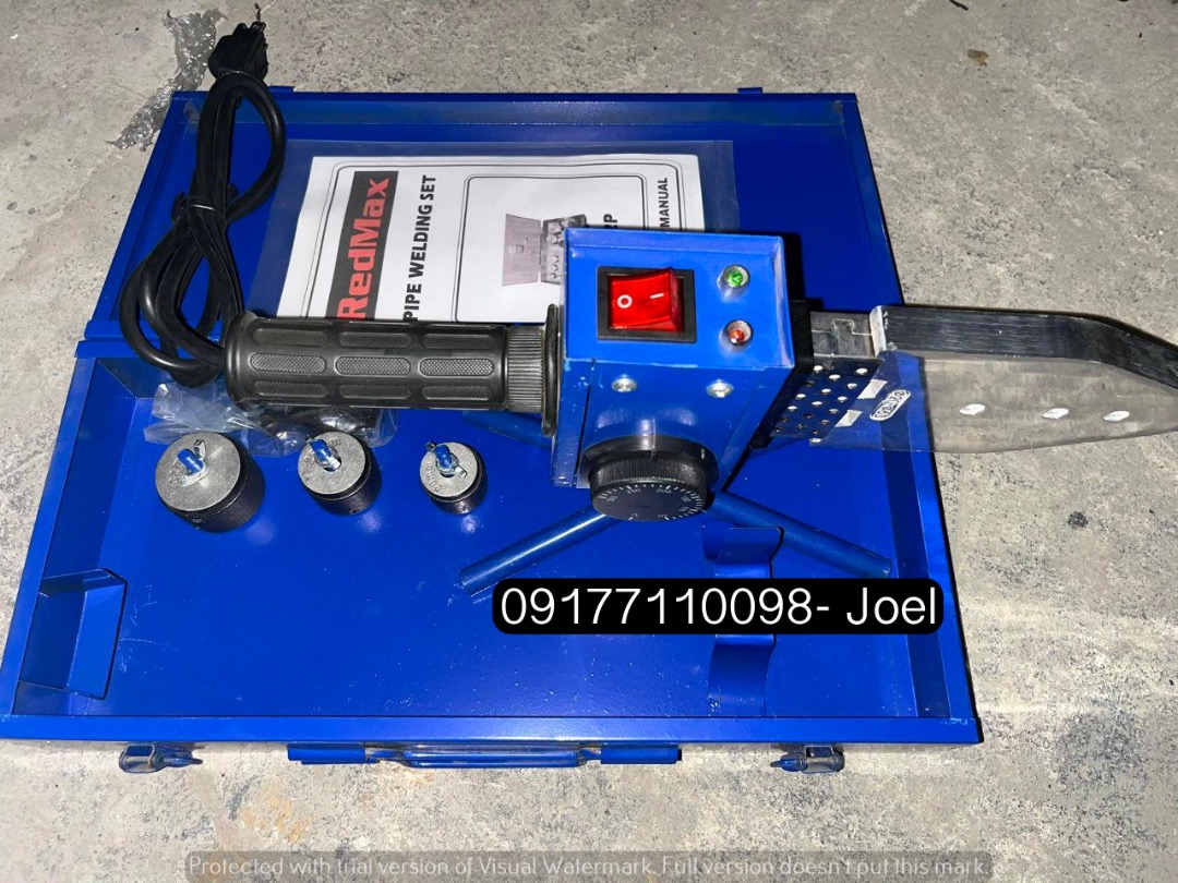 PVC PIPE FUSION WELDING MACHINE set, Commercial & Industrial ...