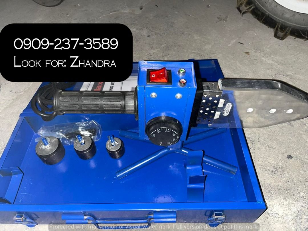 PVC PIPE FUSION WELDING MACHINE, Commercial & Industrial, Construction ...