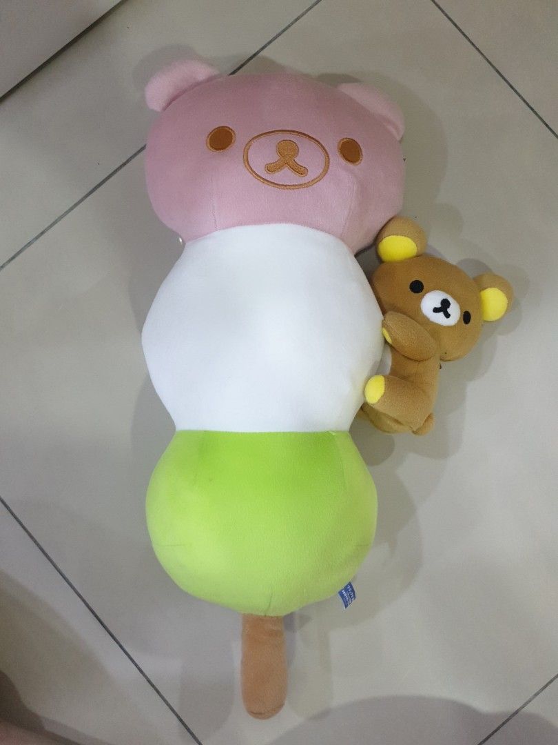 Rilakkuma Teahouse Three-Colour Dango Large Plush by San-X, Hobbies ...