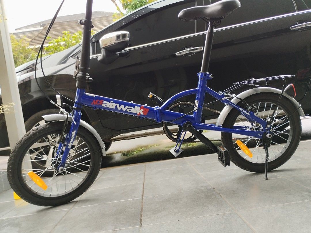 Sepeda Lipat ACE Airwalk 16 Inch, Olah Raga, Sepeda di Carousell