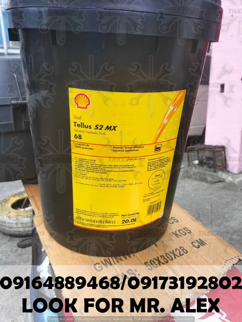 SHELL TELLUS S2 MX, Commercial & Industrial, Construction & Building ...