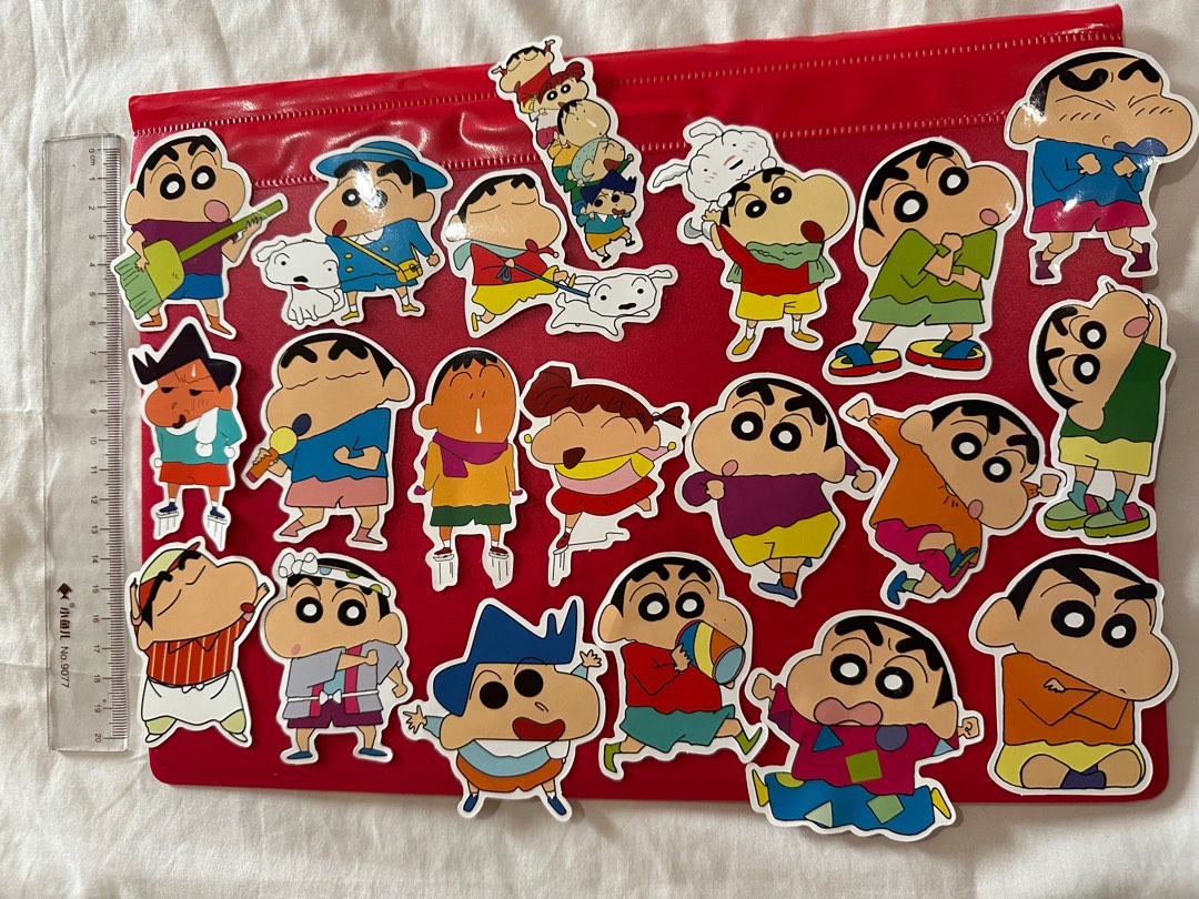 Shin Chan stickers (20b & 20s), Hobbies & Toys, Stationery & Craft, Art ...