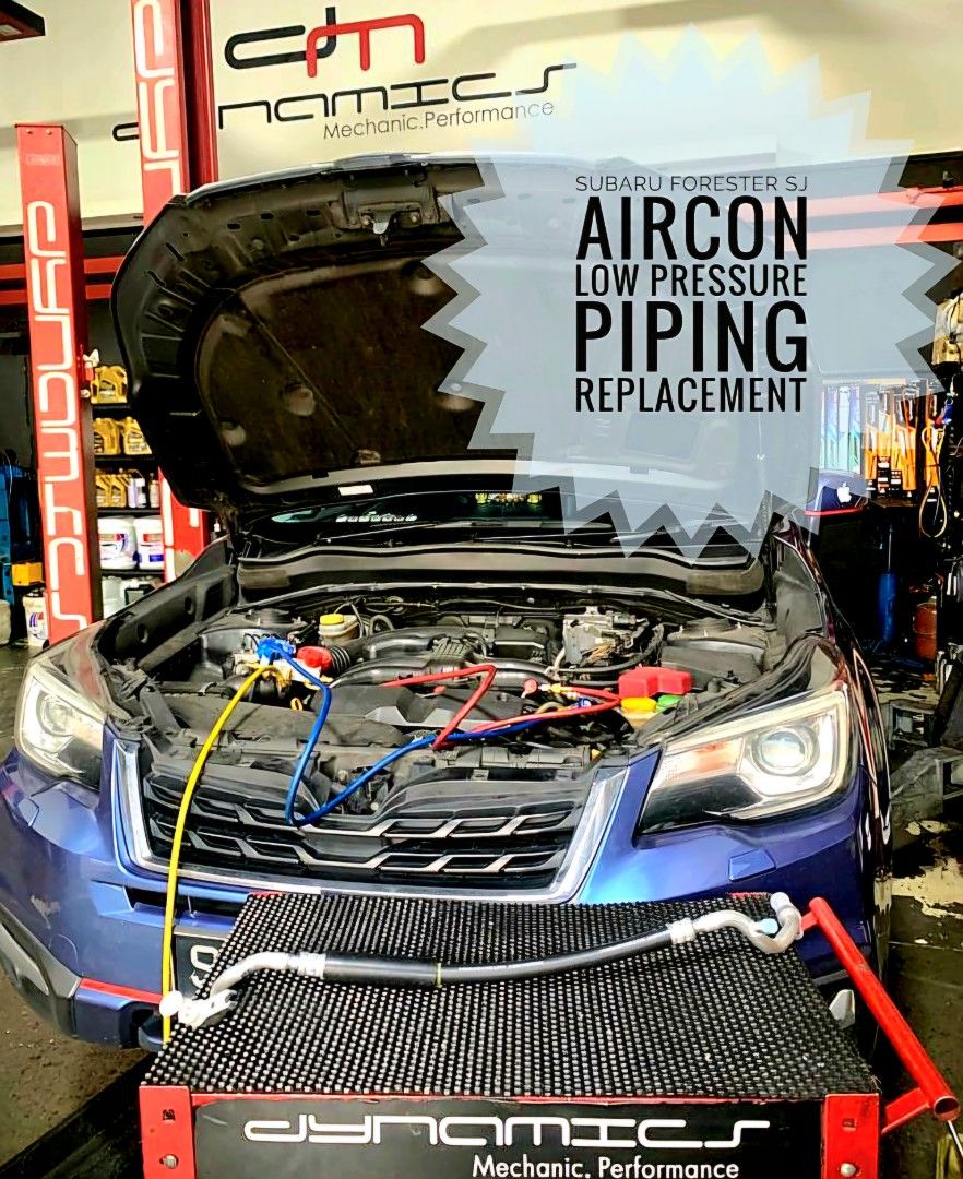 Subaru : Aircon low/high pressure piping replacement, Car Accessories ...