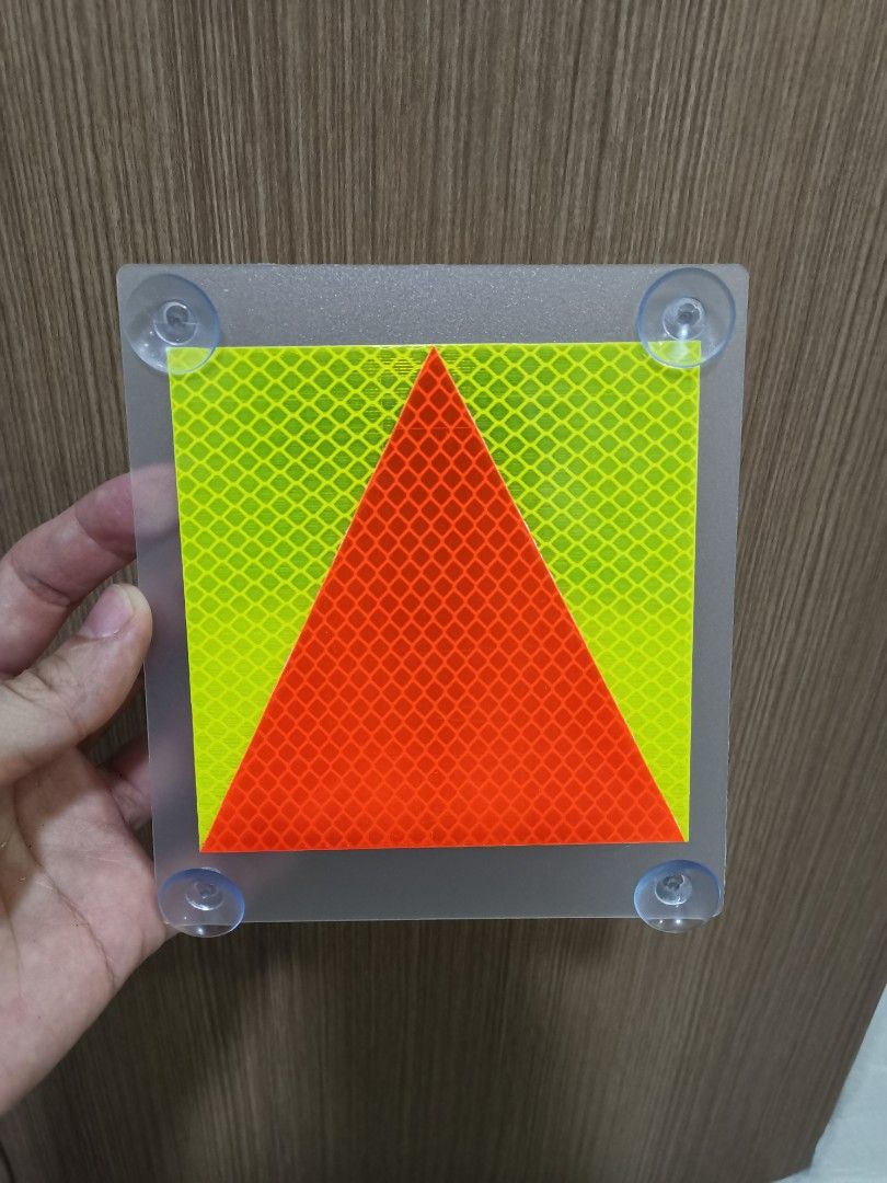 Suction Probation Plate P Plate Car Plate Lorry Plate Probation Plate ...