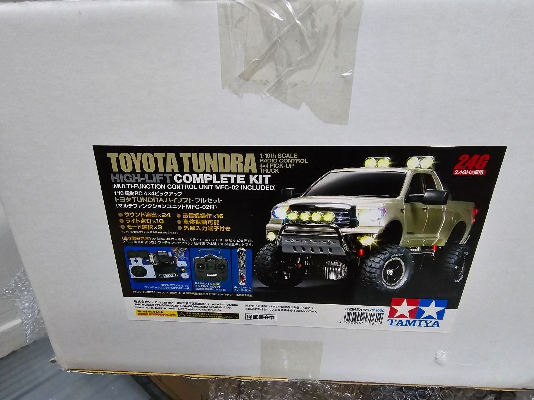 Brand new kit of Tamiya 1/10 Toyota Tundra 4x4 Pick up Truck (Complete ...