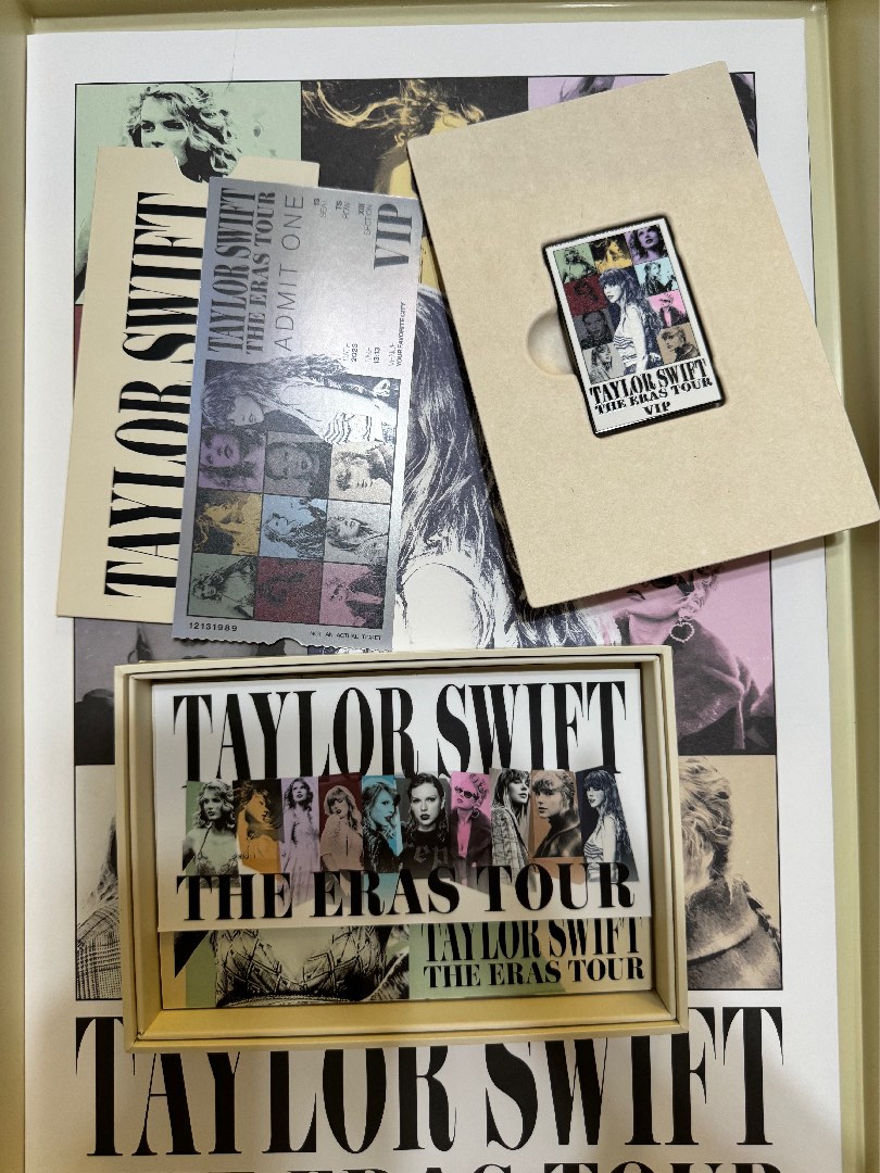 Taylor Swift VIP1 Box, Hobbies & Toys, Memorabilia & Collectibles ...