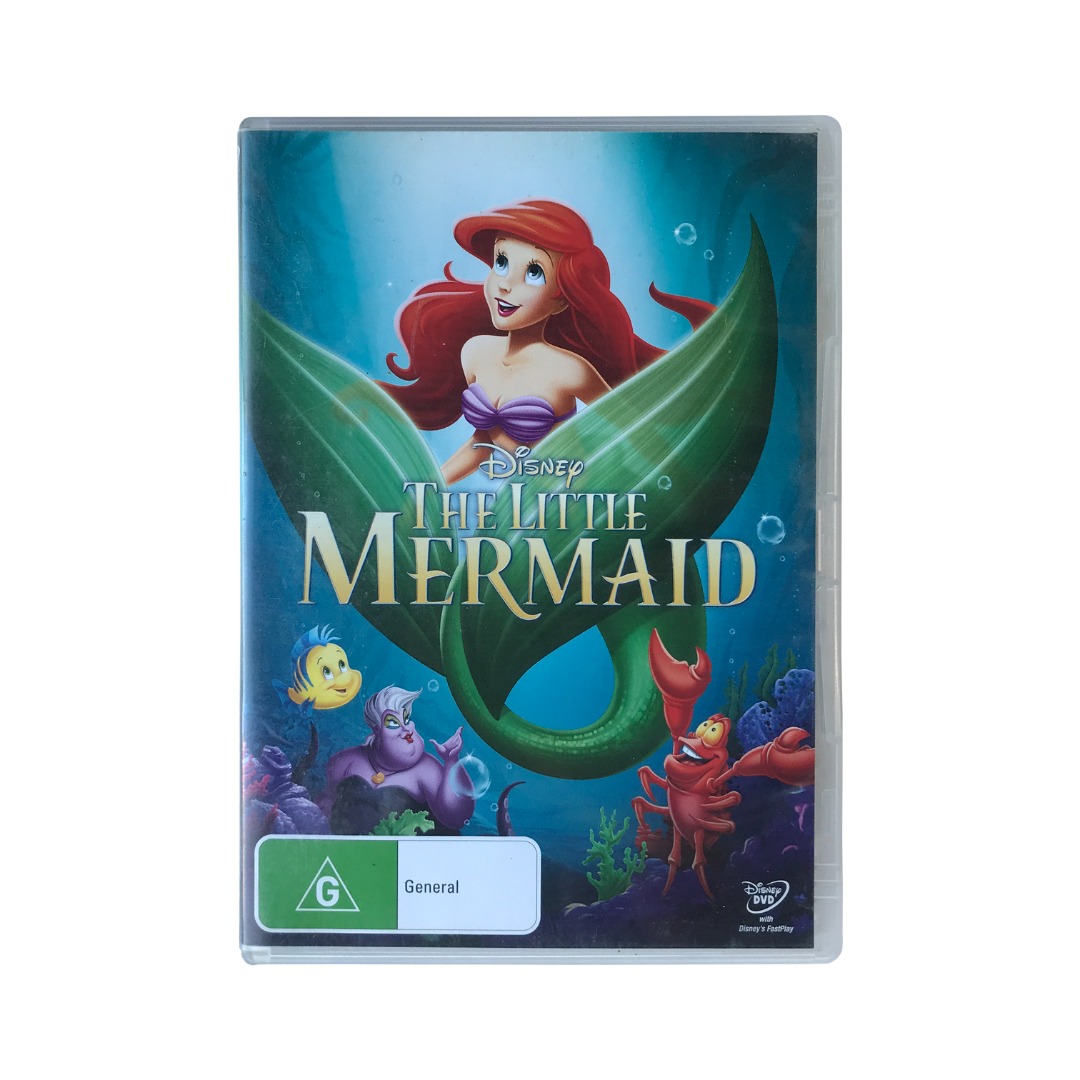 The Little Mermaid (1989, AU DVD), Hobbies & Toys, Music & Media, CDs ...