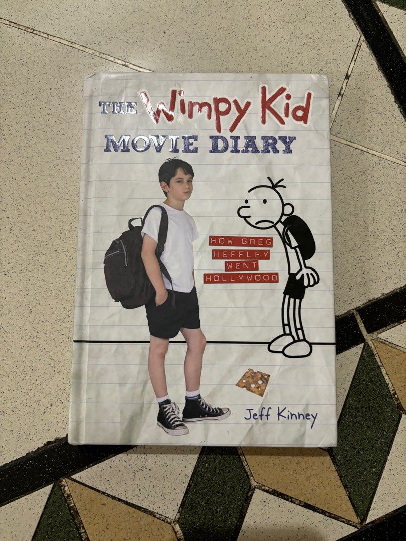 The wimpy kid movie diary - jeff kinney, Buku & Alat Tulis, Buku di ...