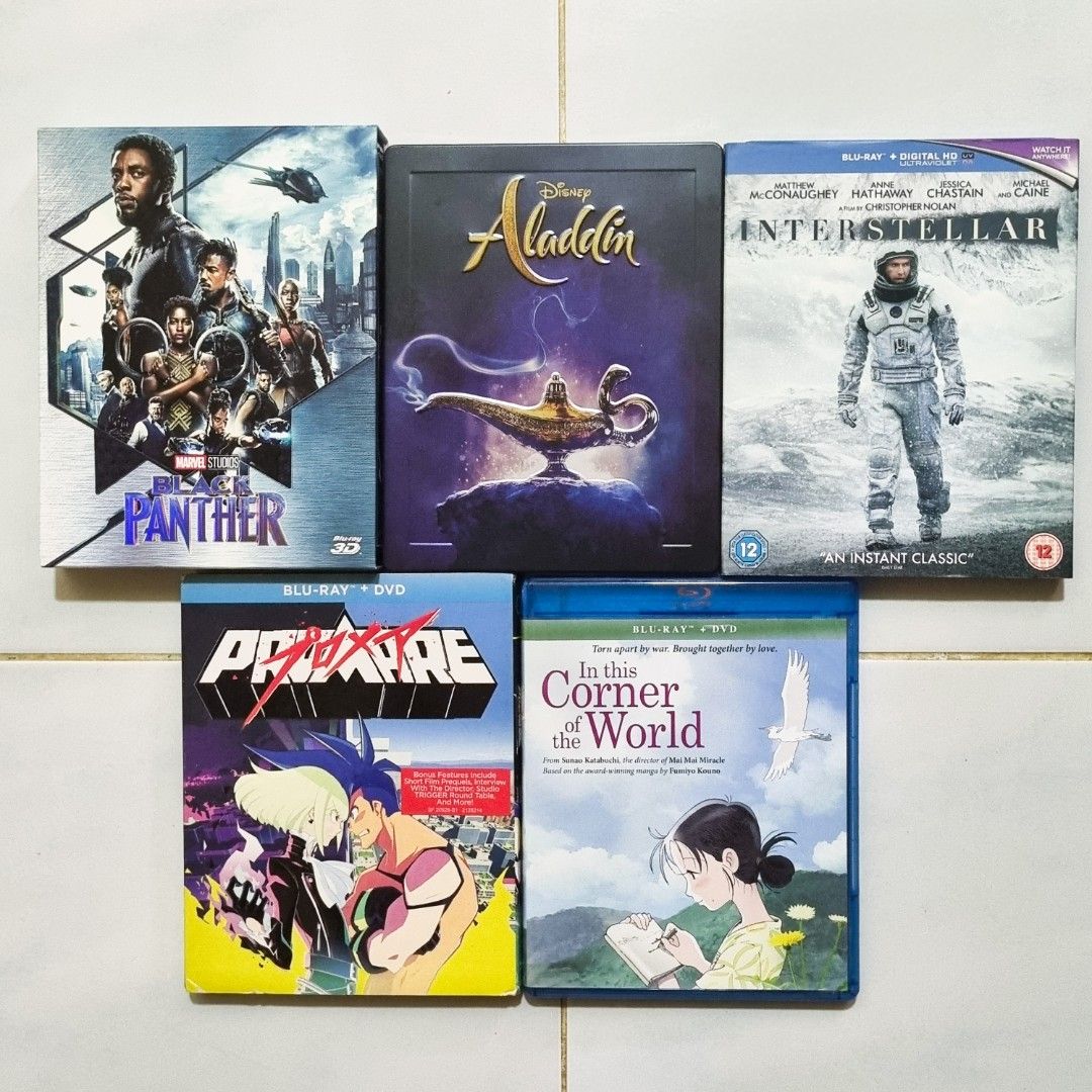 Used Blu Ray BD, Hobbies & Toys, Music & Media, CDs & DVDs on Carousell