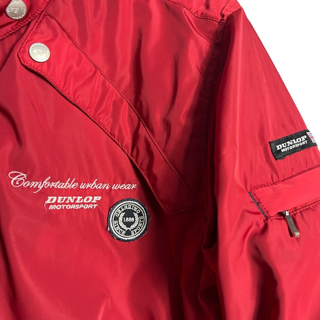 Vintage Dunlop Racing Motoraport Jacket, Men's Fashion, Coats, Jackets ...