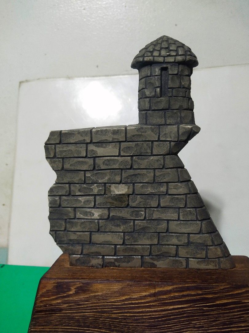 Vintage "INTRAMUROS" facade Display/Wood & Resin/1990s era/Iconic ...