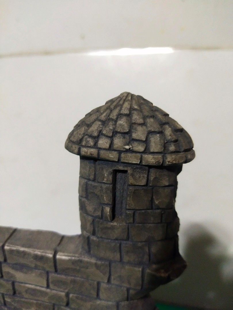 Vintage "INTRAMUROS" facade Display/Wood & Resin/1990s era/Iconic ...