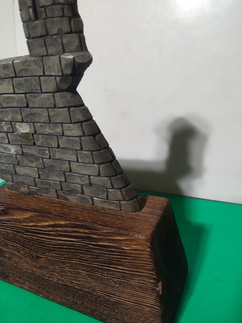 Vintage "INTRAMUROS" facade Display/Wood & Resin/1990s era/Iconic ...