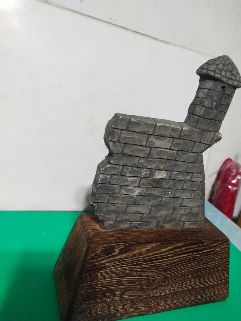 Vintage "INTRAMUROS" facade Display/Wood & Resin/1990s era/Iconic ...