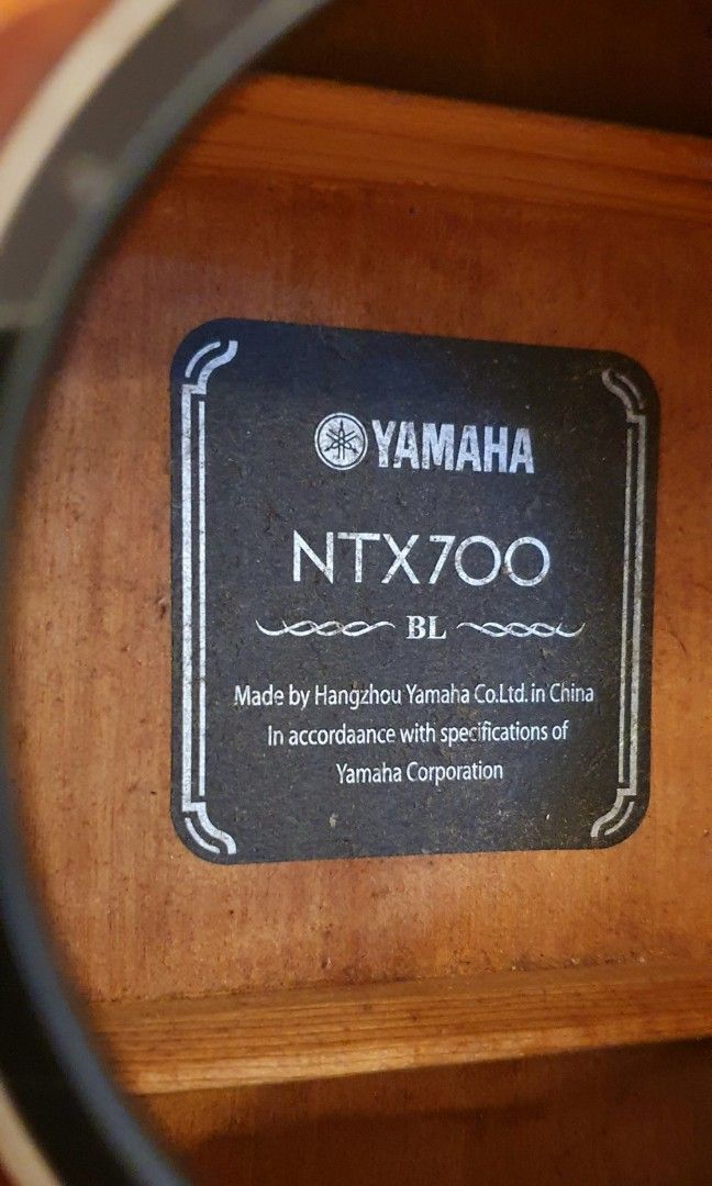 Yamaha NTX700 Acoustic-Electric Guitar, Hobbies & Toys, Music & Media, Musical Instruments on ...
