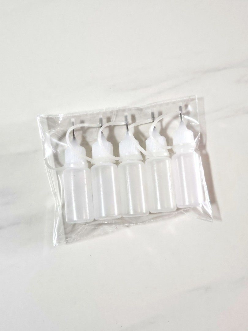 10ml Needle Tip Resin Shaker Oil Squeeze Bottle with Syringe Glue ...