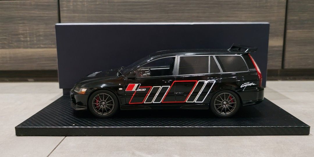 1/18 Realwin Mitsubishi Lancer Evolution 9 Ralliart Wagon CT9A (Black ...