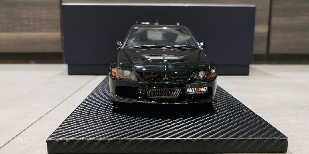 1/18 Realwin Mitsubishi Lancer Evolution 9 Ralliart Wagon CT9A (Black ...