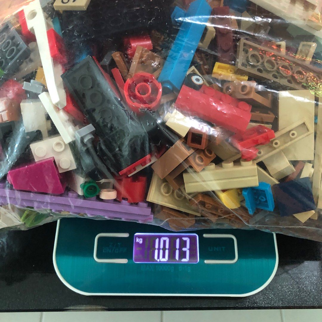 1kg assorted non Lego bricks, Hobbies & Toys, Toys & Games on Carousell
