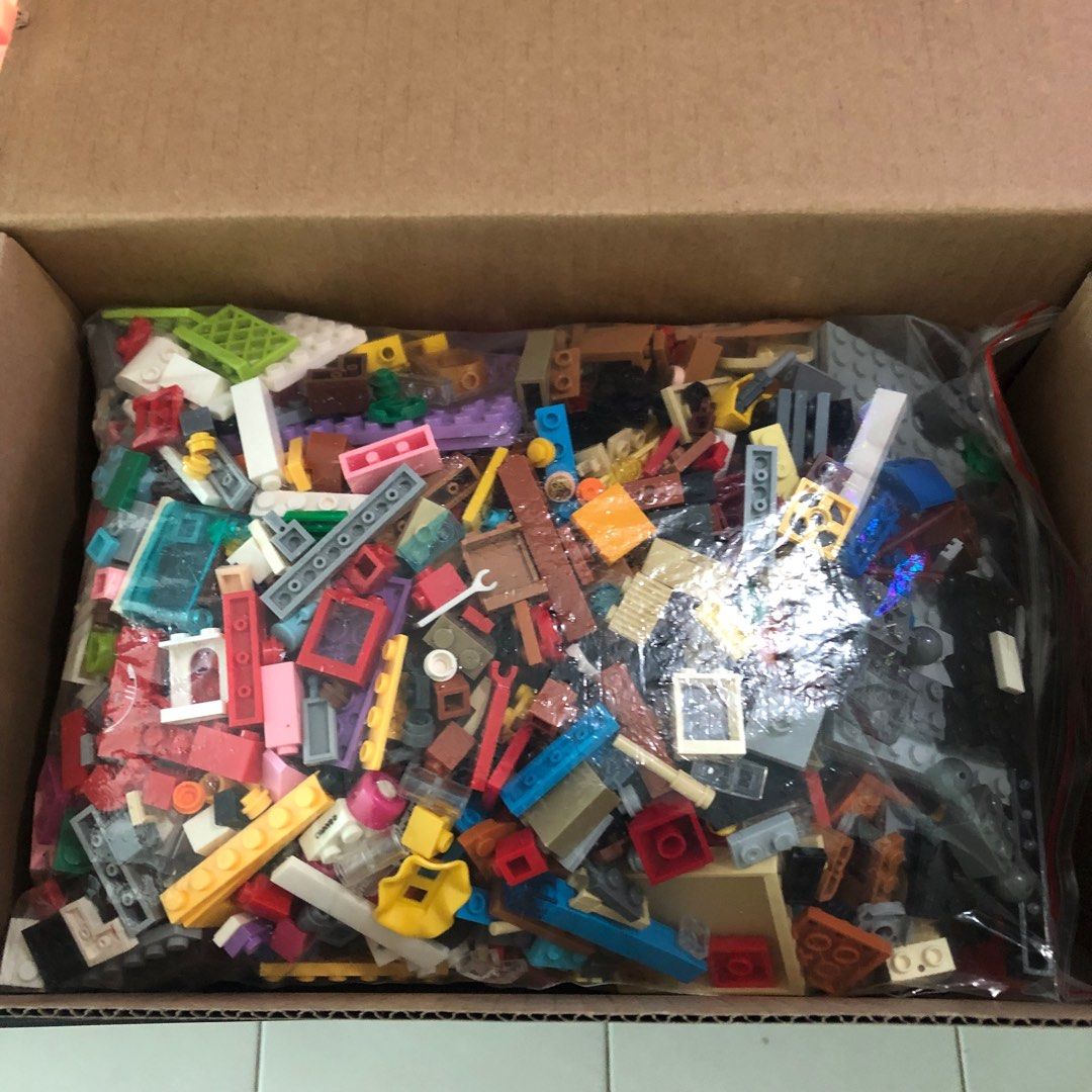 1kg assorted non Lego bricks, Hobbies & Toys, Toys & Games on Carousell