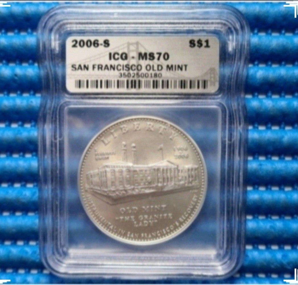 2006-S United States San Francisco Old Mint Silver One Dollar ...