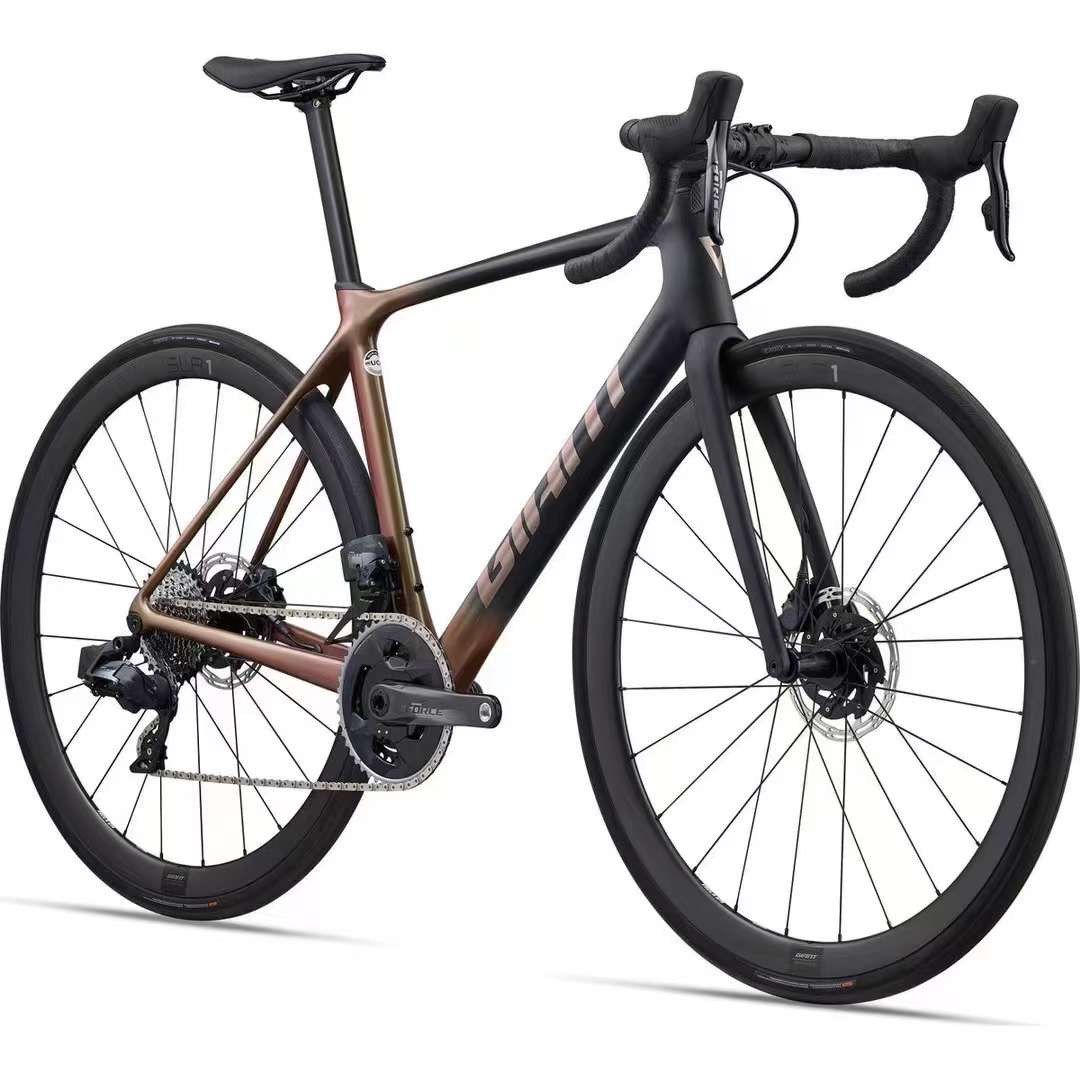 23 Giant TCR adv pro 0 frameset |carbon messier |black gold, Sports Equipment, Bicycles & Parts ...