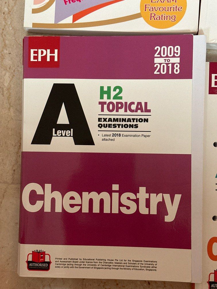 A level H2 chemistry Assessment Books, Hobbies & Toys, Books ...