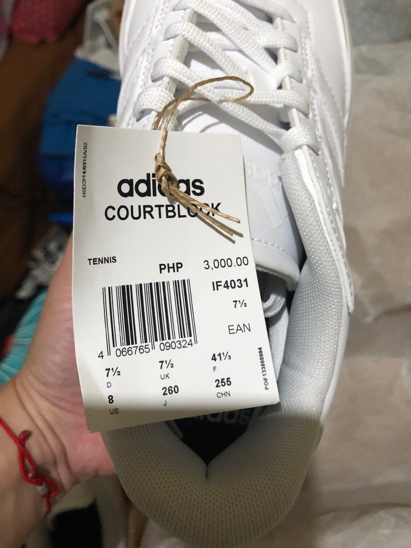 Adidas Court Block, Men's Fashion, Footwear, Sneakers on Carousell