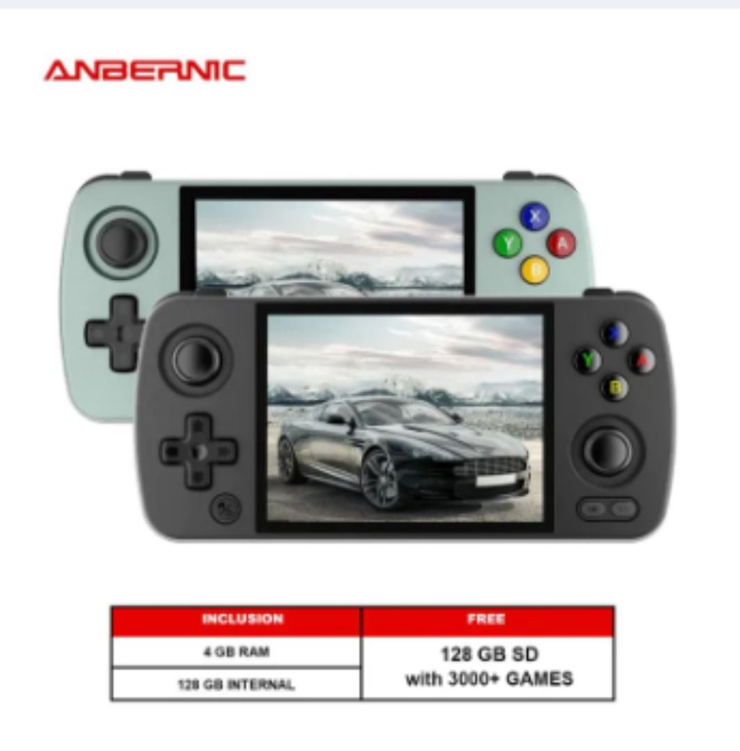 ANBERNIC RG405M GAMMA OS Android 12 New Retro Handheld Gaming Console 4 Inch Touch Screen 4GB ...