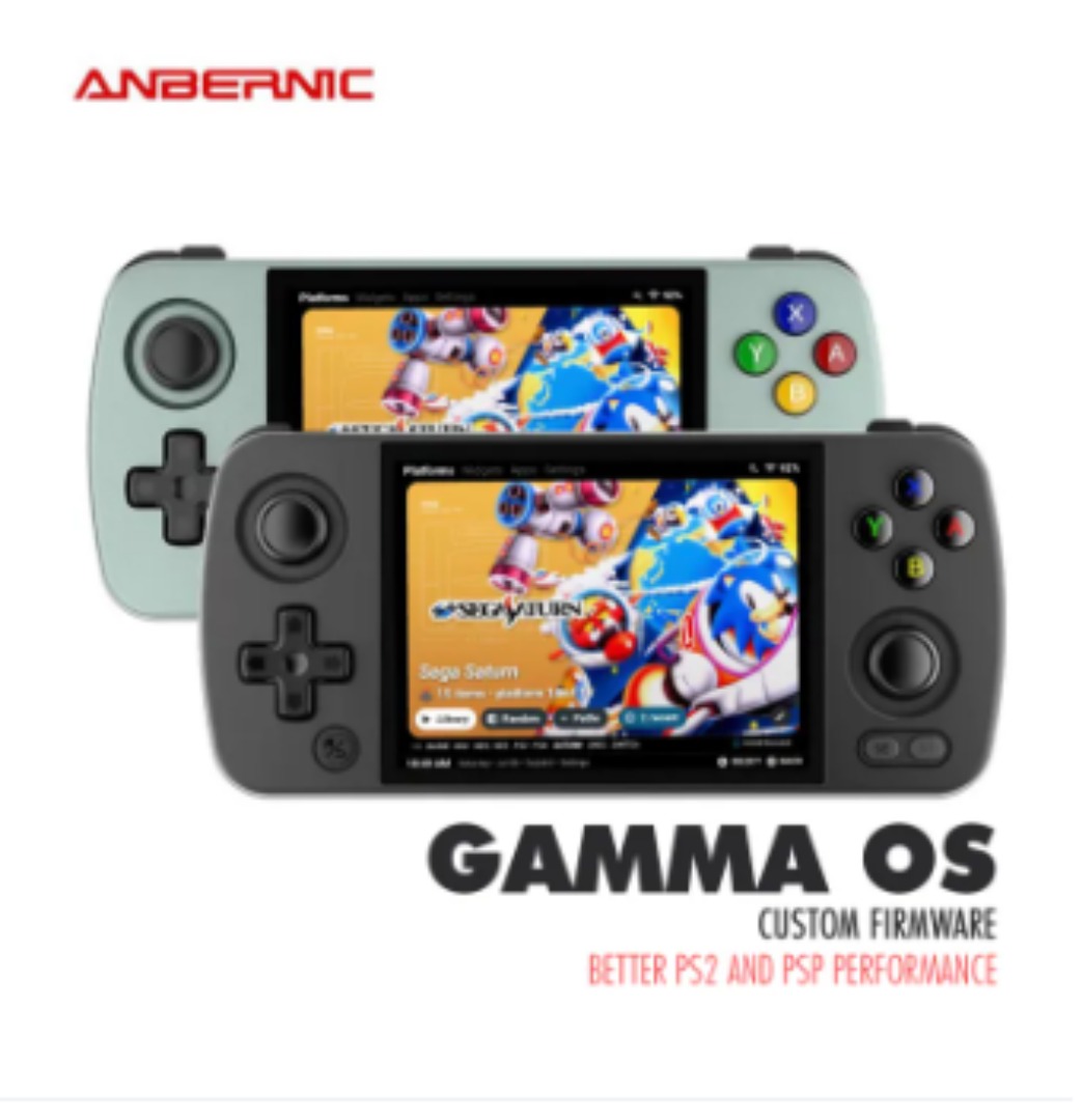 ANBERNIC RG405M GAMMA OS Android 12 New Retro Handheld Gaming Console 4 Inch Touch Screen 4GB ...