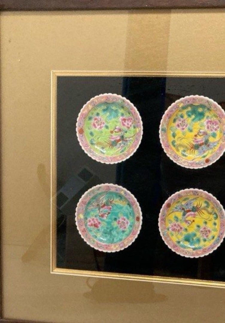 Asian Art : Peranakan Frame, Hobbies & Toys, Collectibles & Memorabilia, Vintage Collectibles on ...