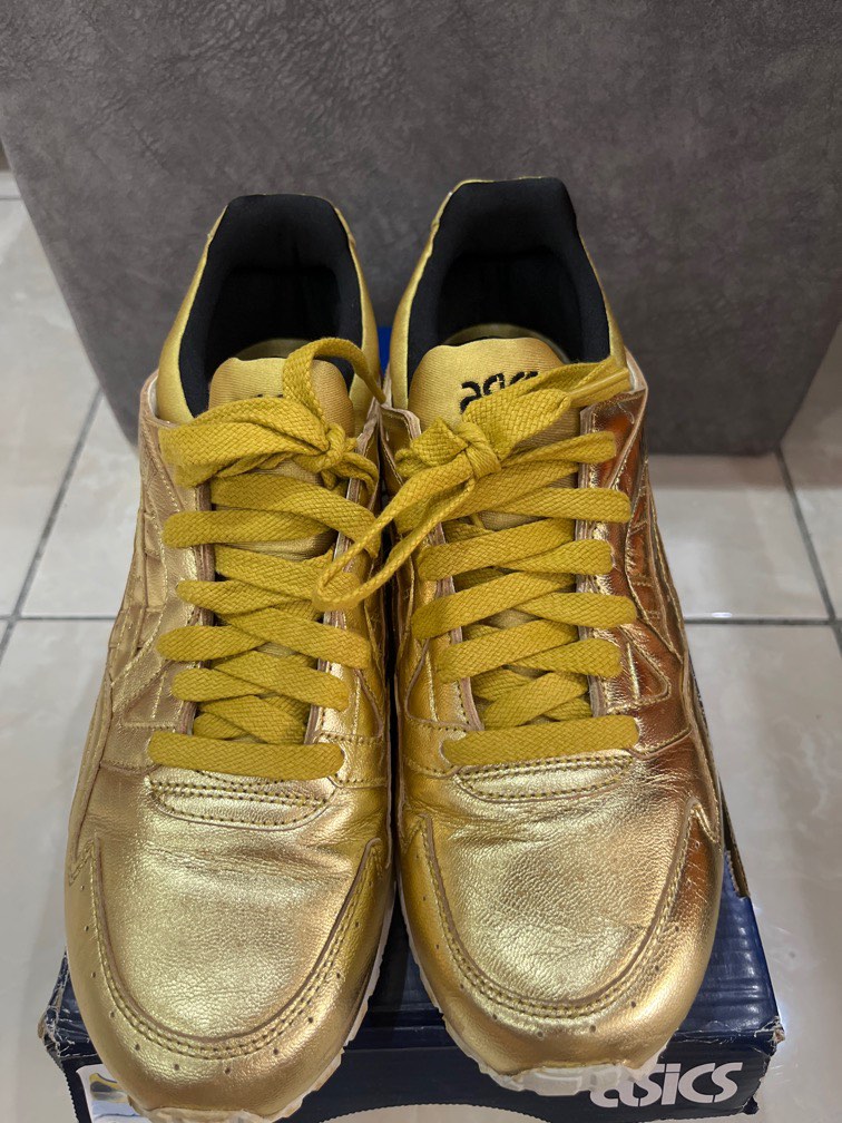 ASICS Gel-lyte V gold, Men's Fashion, Footwear, Sneakers on Carousell